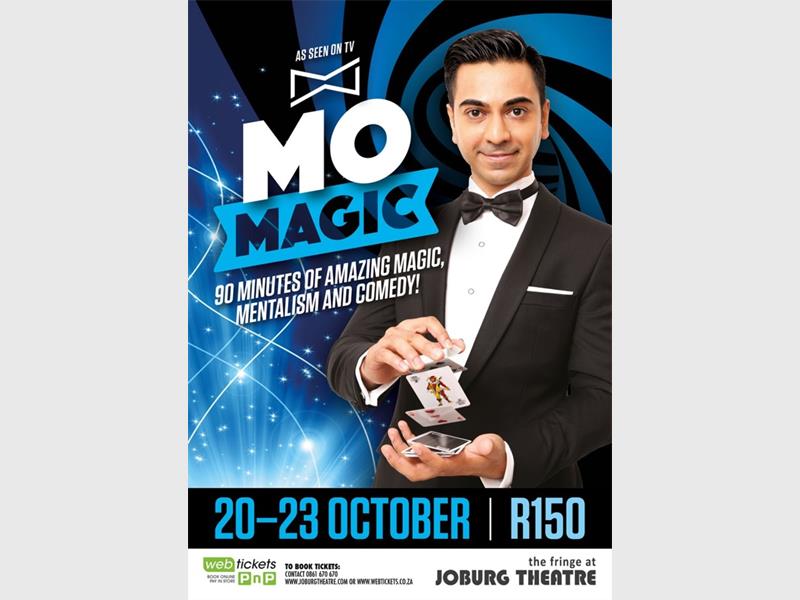 TV star Mo's own stage show Mo Magic comes to Johannesburg to entertain ...