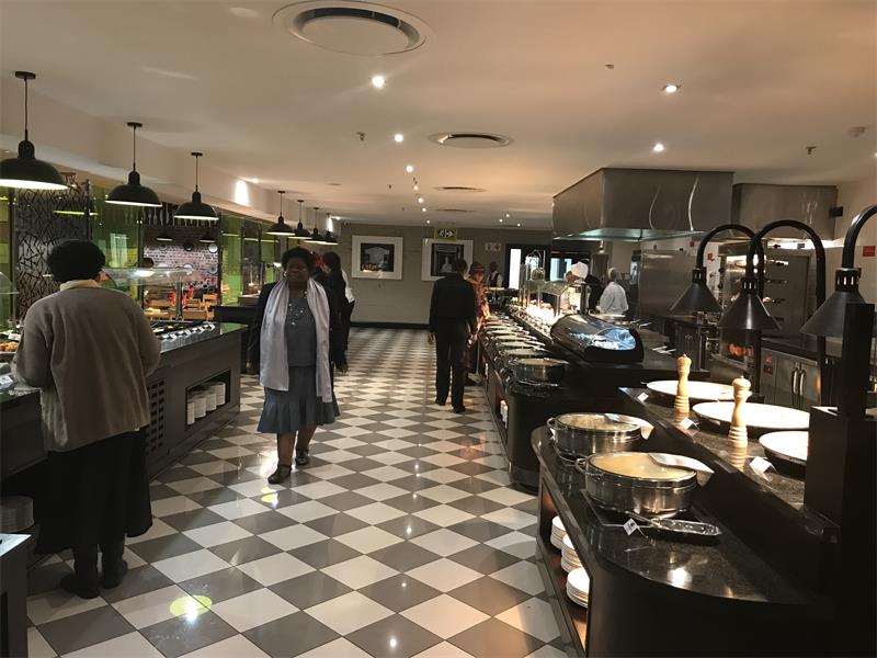 Gold Reef City's Billy G welcomes visitors to enjoy a scrumptious meal ...