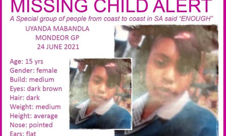 Mondeor teen missing for over a week | Comaro Chronicle