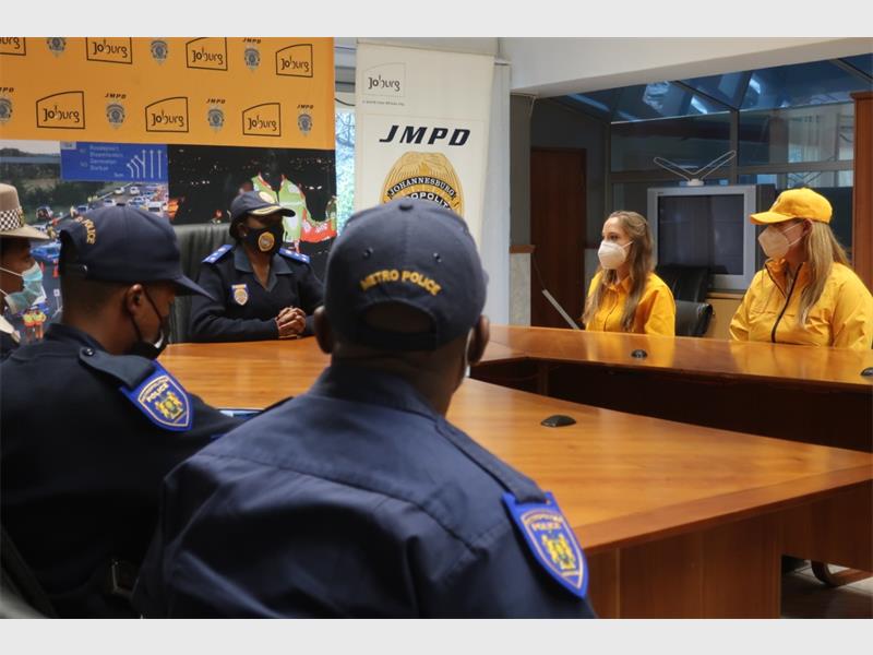 JMPD gives award to Scientology Volunteers Ministers | Comaro Chronicle