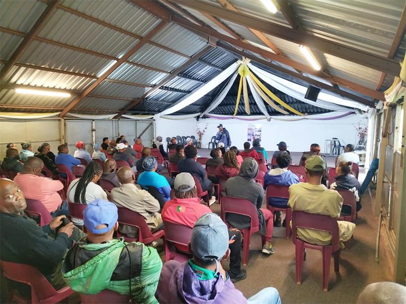 Naturena community unites in fighting crime and drugs | Comaro Chronicle