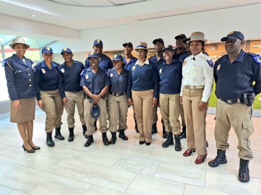 JMPD officers happy for their new ranks | Comaro Chronicle
