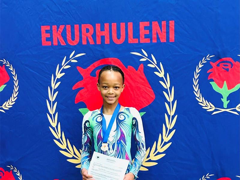 Glenvista’s Rorisang excels in swimming and gymnastics | Comaro Chronicle