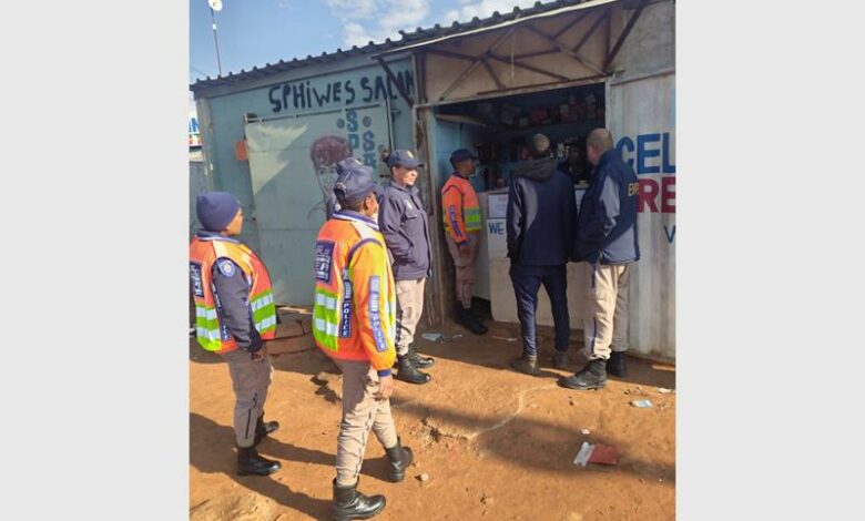 JMPD conducts by-law enforcement operation | Comaro Chronicle