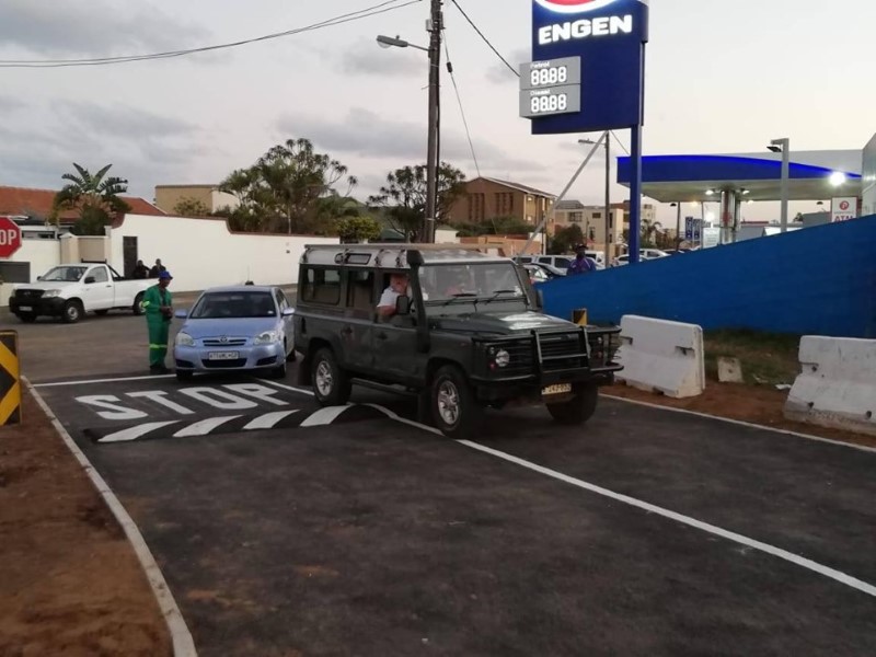 Temporary Rockview Road opened on time | South Coast Sun