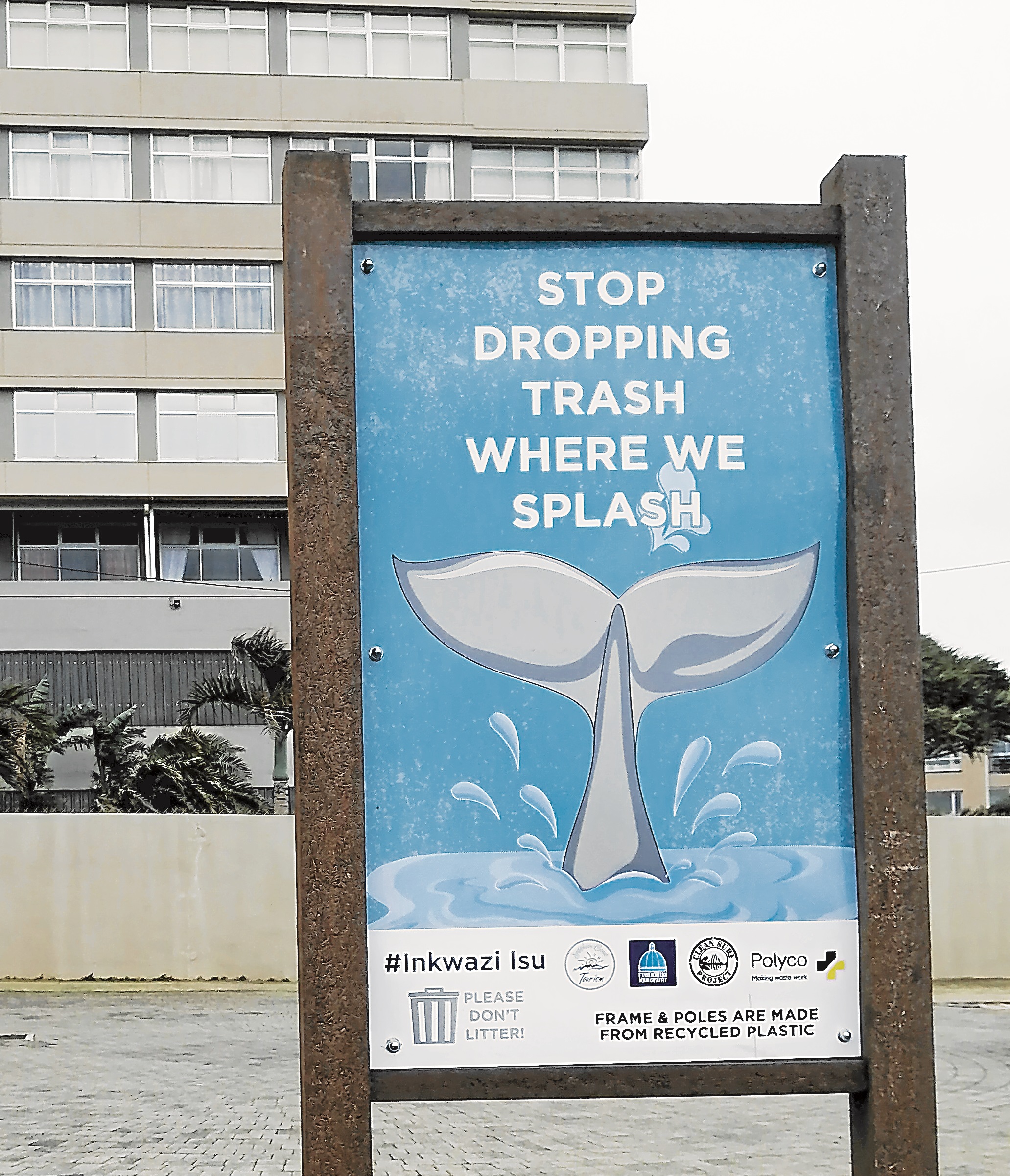 Anti-litter messages beautify Amanzimtoti | South Coast Sun