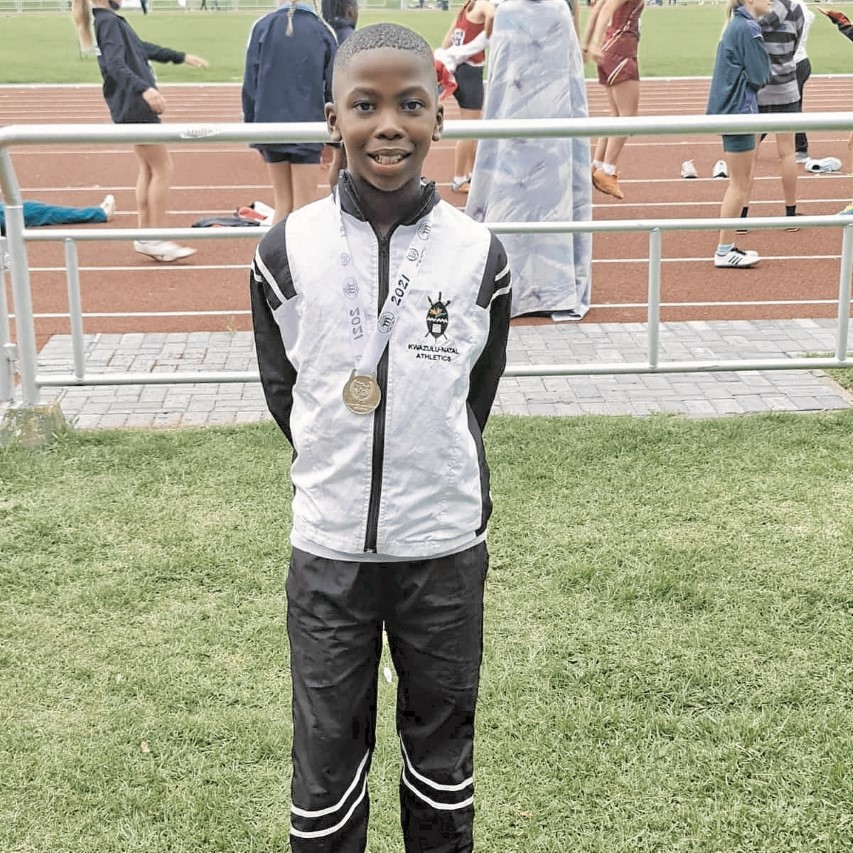 Umgababa youngster runs for gold at champs | South Coast Sun