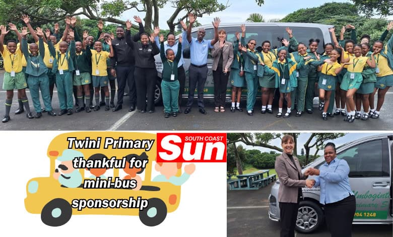 Twini Primary learners elated after vehicle sponsorship | South Coast Sun
