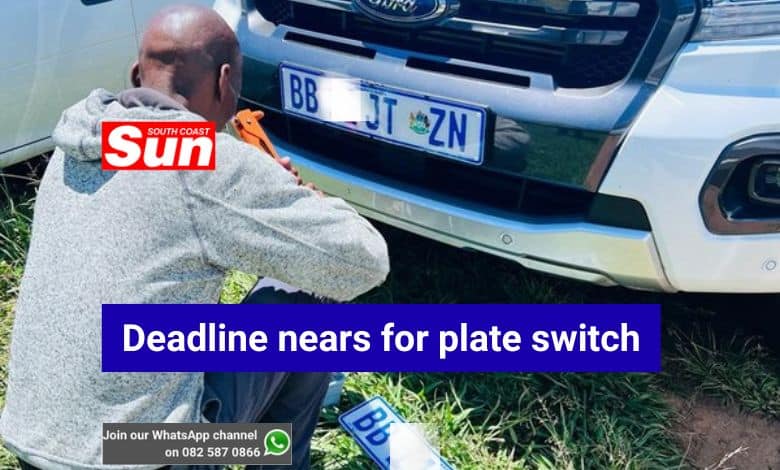 Number plate change deadline looms | South Coast Sun