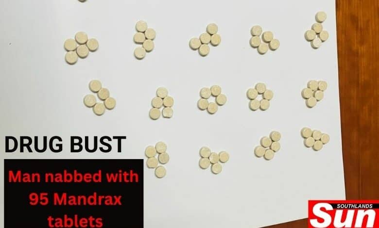 Man arrested for possession of 95 mandrax tablets in Wentworth ...