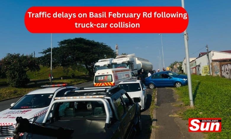 Just in: Truck collision causes traffic delays on Basil February Road ...