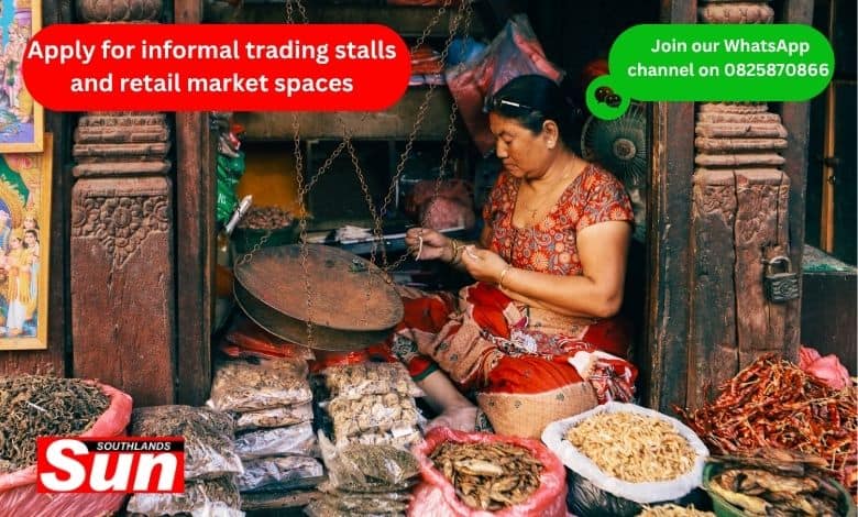 Apply for informal trading stalls and retail market spaces | Southlands Sun