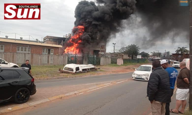 Watch: Major power station on fire in Wentworth | Southlands Sun