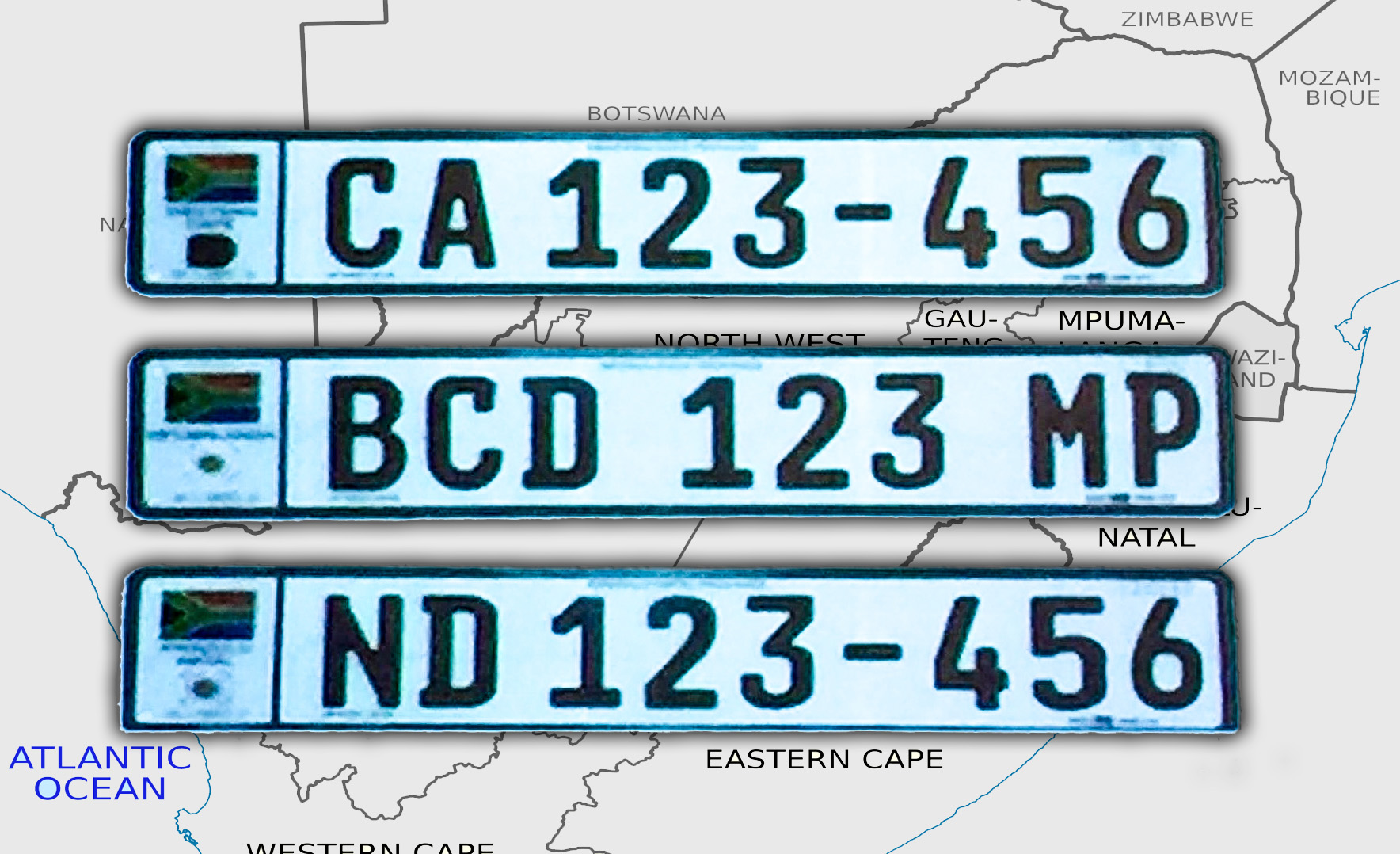 New SA number plates to be introduced | Lowvelder