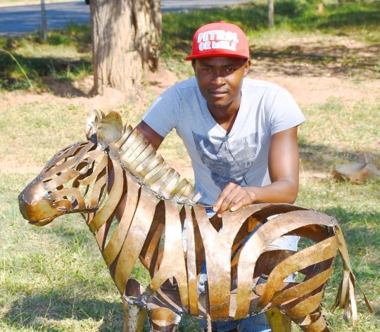 Father and son create metal art together | Lowvelder