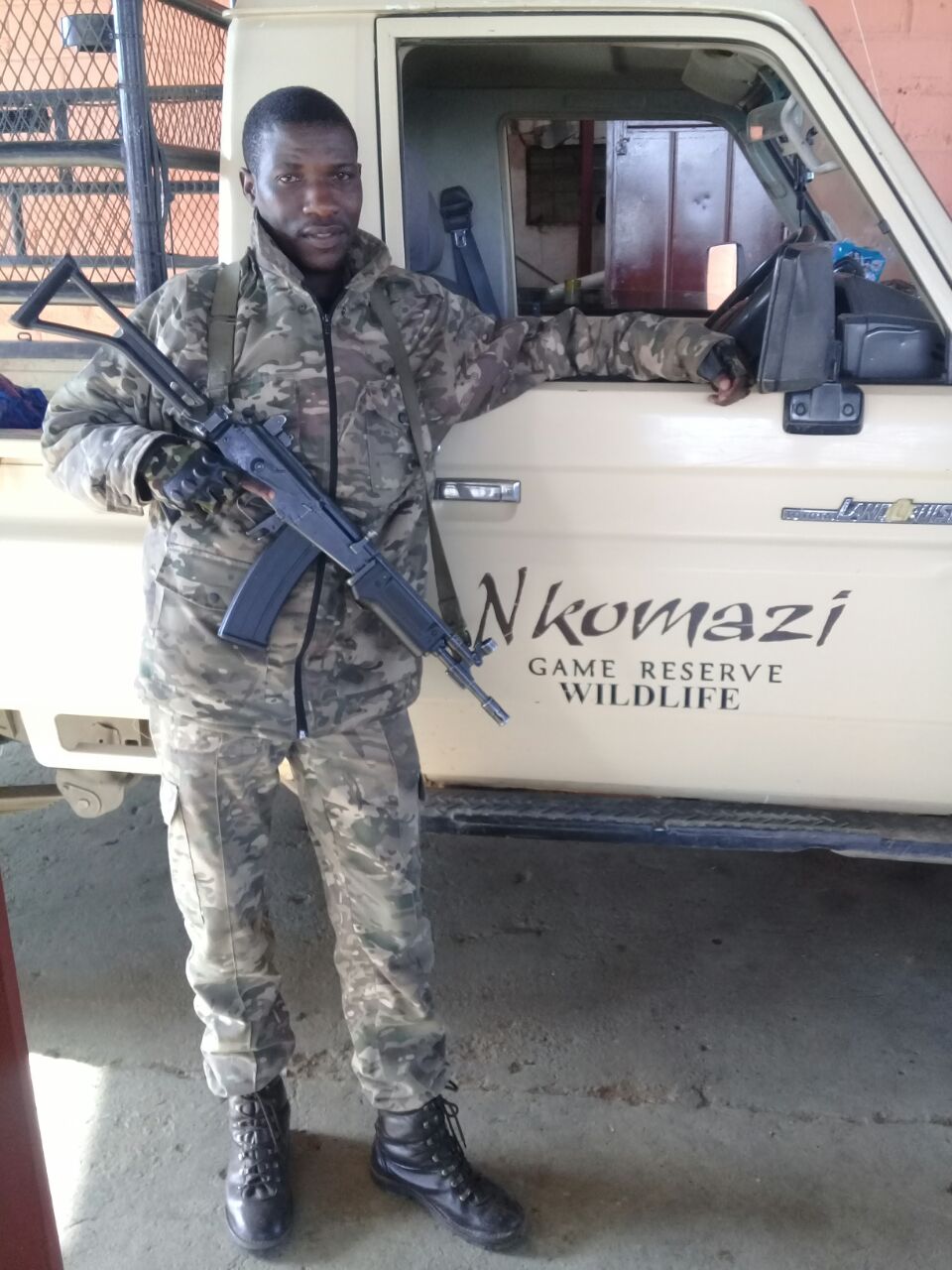 Former firefighter now employed as anti-poaching field ranger honoured ...