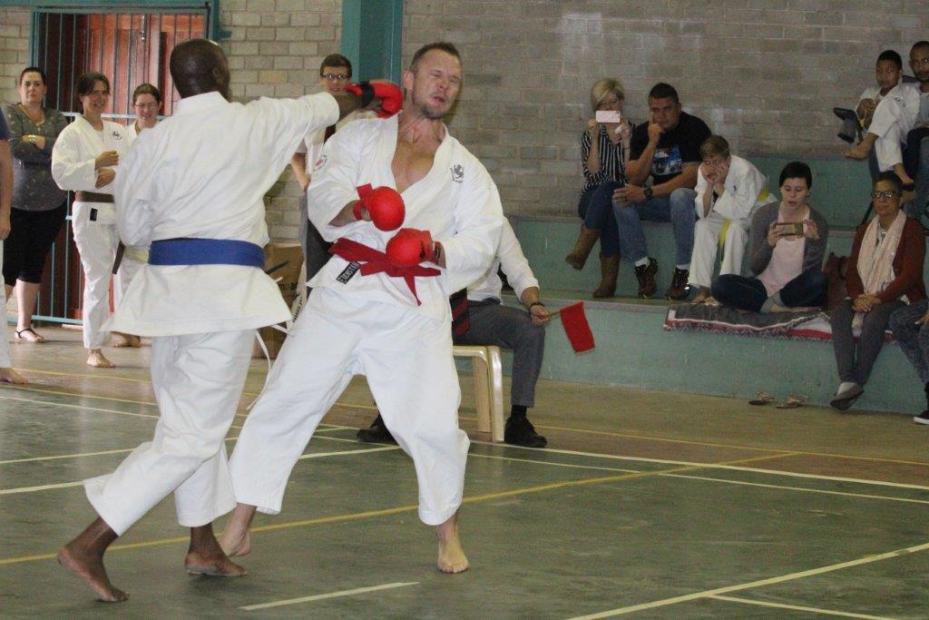Karatekas sweat it out for medals at New World Shotokan championships ...