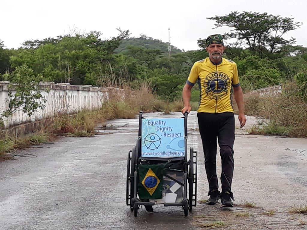 Social activist takes a step-by-step approach in raising awareness for ...