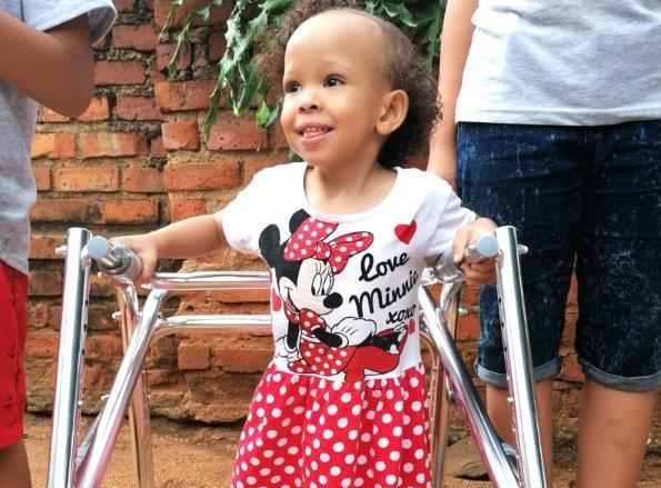 Bailey gets her reverse walker | Lowvelder