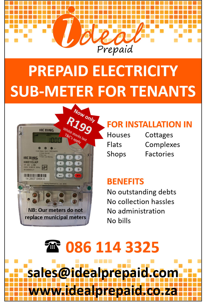 Ideal Prepaid, the ideal prepaid metering solution | Lowvelder