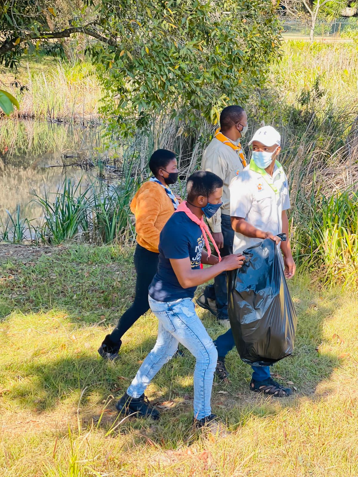 IN PHOTOS: Scouts' wetland clean-up a Youth Day success | Lowvelder