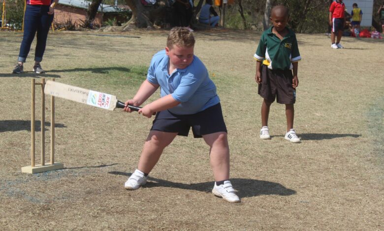 Young ones perfect their cricket skills during a tourney at Burgersfort ...