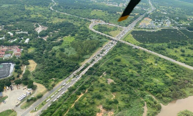 WATCH: Traffic surrounds Mbombela Stadium as ANC celebrates 112th ...