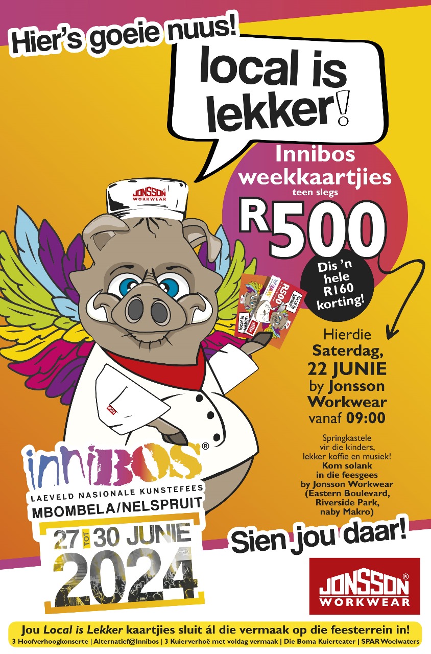 Local is Lekker - ’n spesiale aanbod vir Laevelders vir Innibos 2024 ...