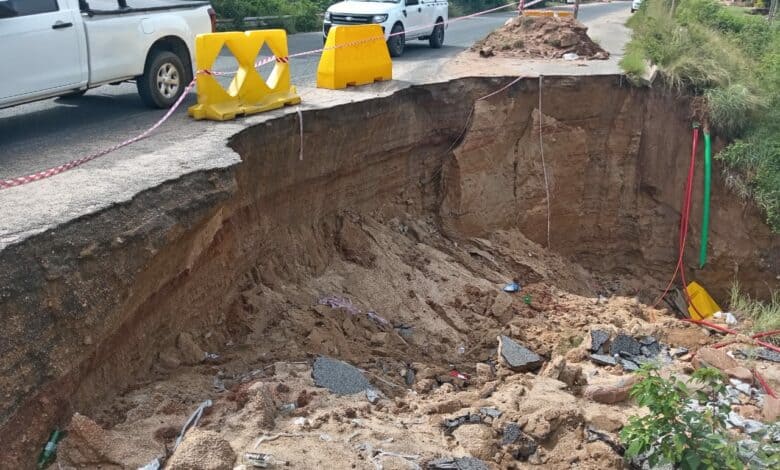 Disaster in waiting on the R538 near Hazyview | Lowvelder