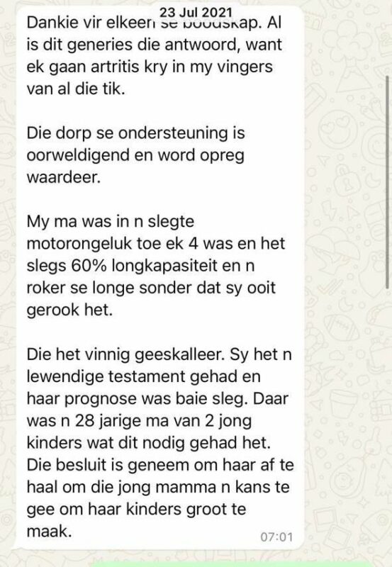 'Ek is nie dood nie!' Zietta se ma moeg vir liegstories | Lowvelder