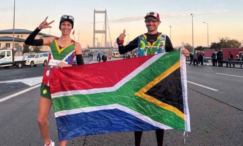 Manda and Robbie celebrate life at Istanbul Marathon | Lowvelder