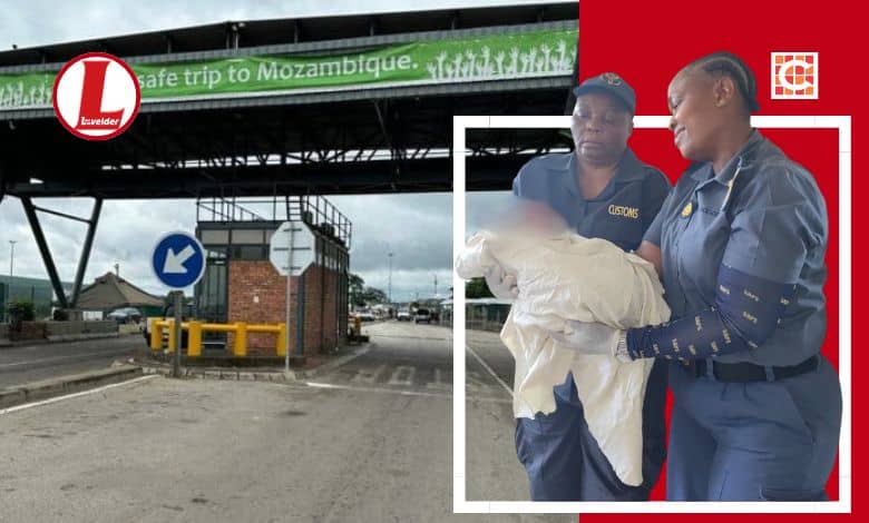 Border baby: SAPS and customs officials deliver newborn at Lebombo Port ...