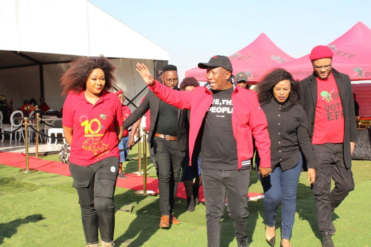 EFF claims it will lead differently at 10th anniversary in Delmas ...