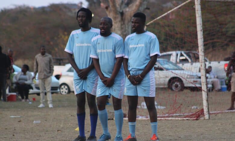 Masters soccer legends battle to a draw at Halls Sports Ground ...