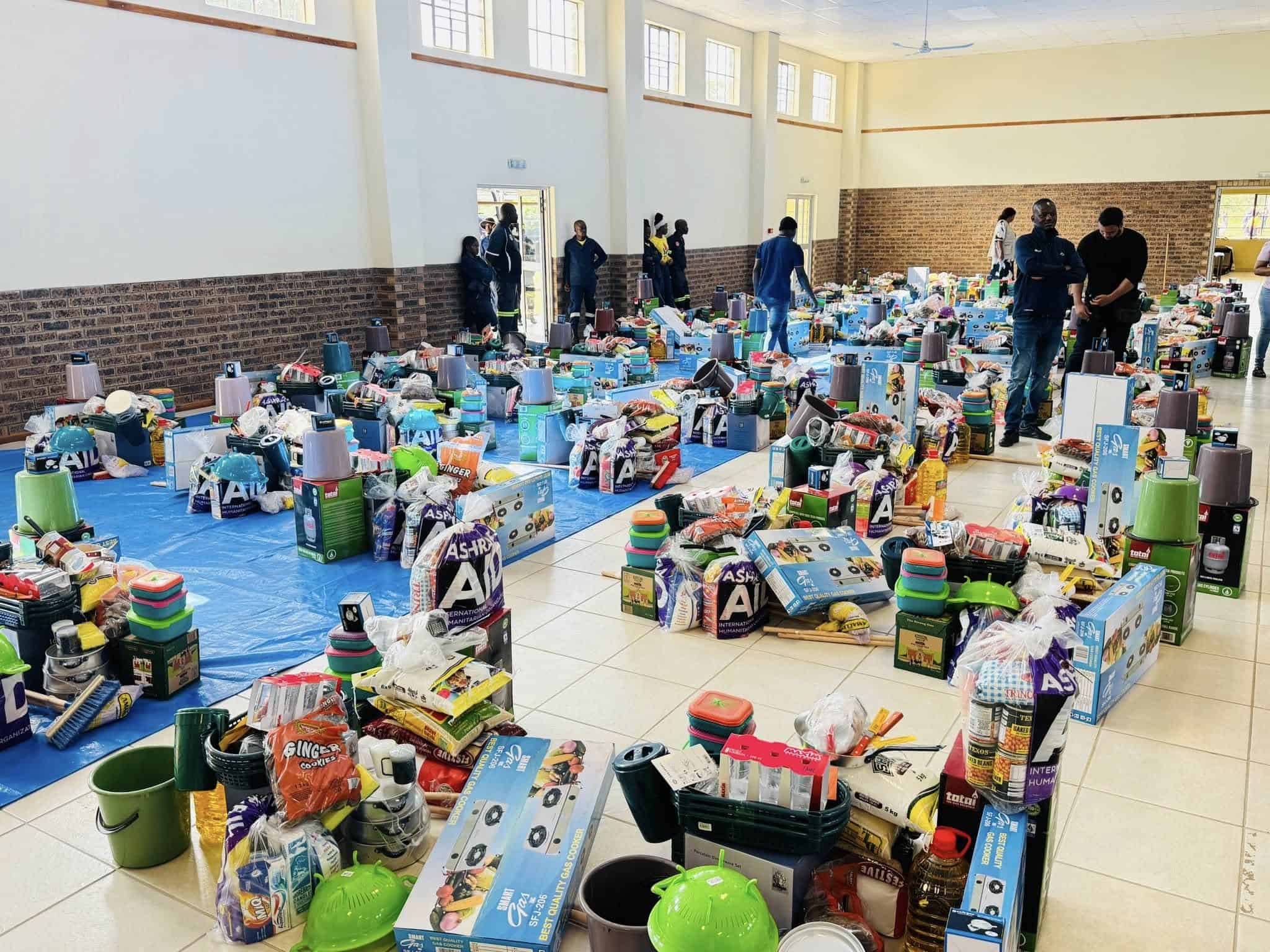 Community members receive social distress essentials in Mpumalanga ...
