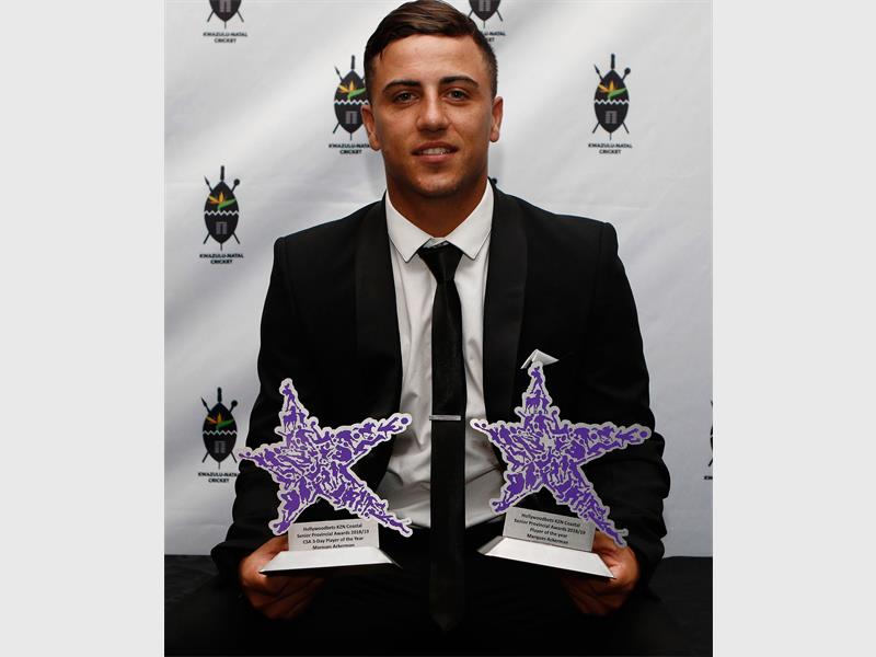 Ackerman honoured with player of the year award | Berea Mail