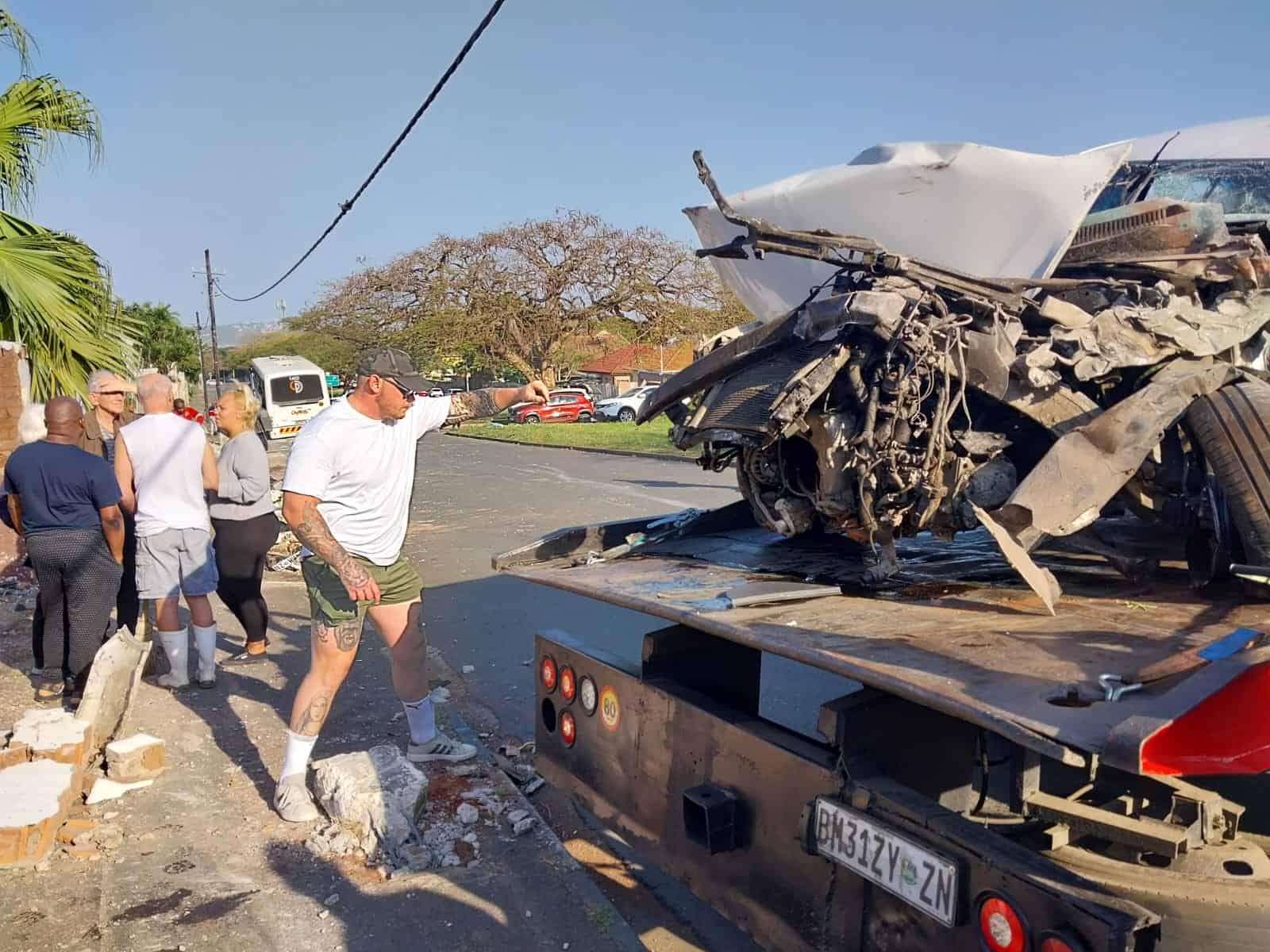 Watch the aftermath: 23 injured as speeding bus ploughs into vehicle ...
