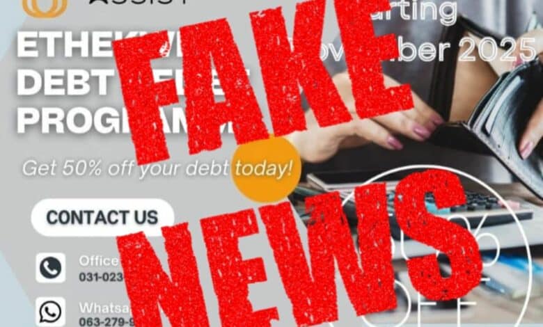 City warns of fake debt relief advert | Berea Mail
