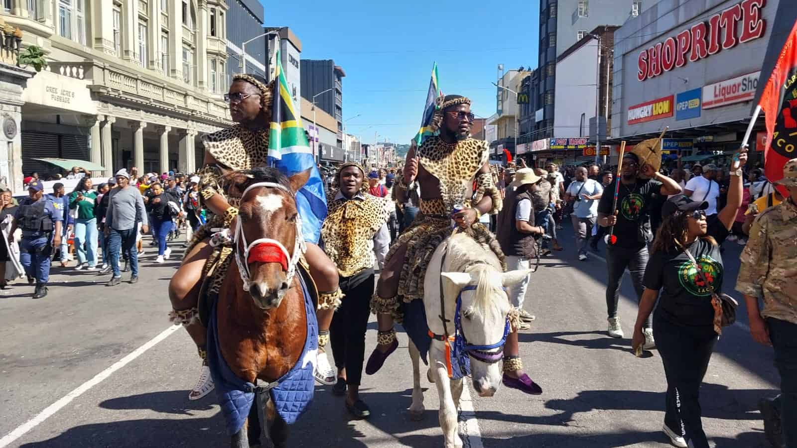 Watch: Scores gather for another Durban march against illegal ...