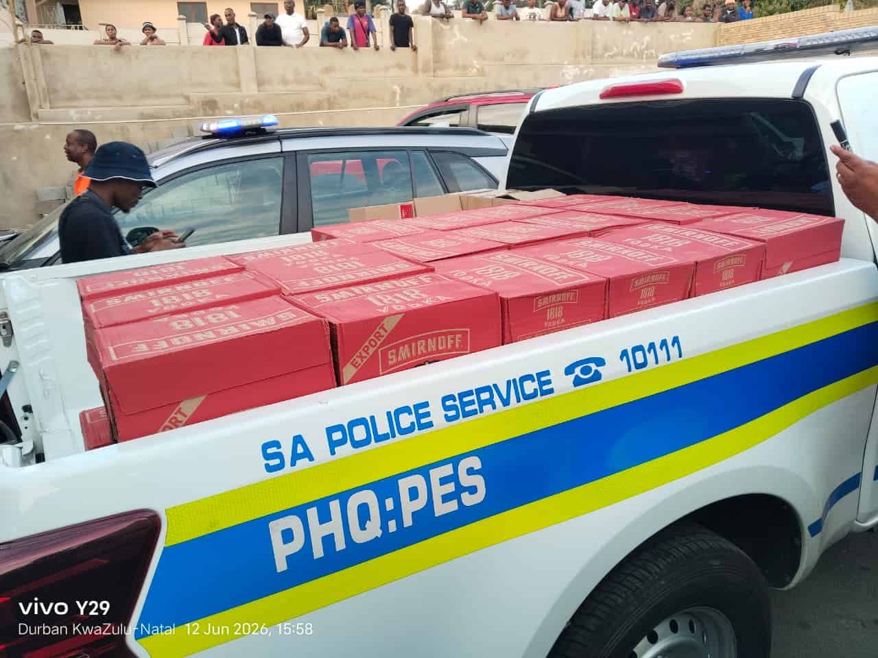 R800k illicit alcohol and cigarettes seized in Sydenham raid | Berea Mail