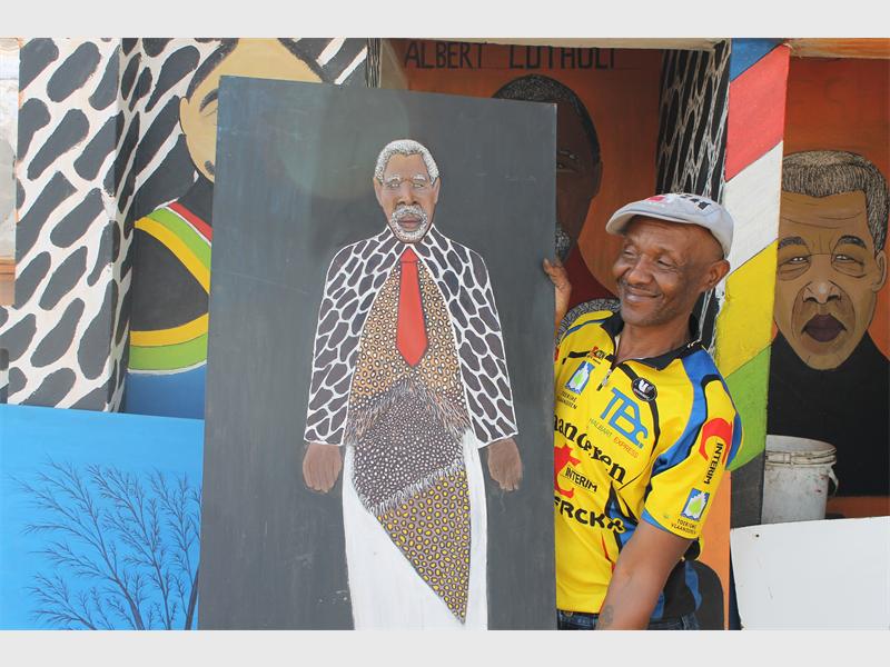 WATCH: Alex artist inspired by ubuntu | Alex News