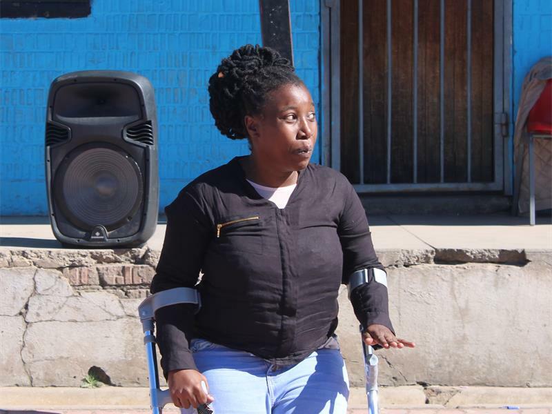 Therapist Yama 2k engages with the Alex youth through 'Street Youth ...