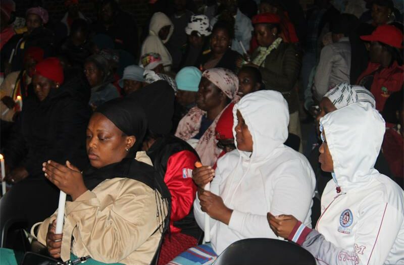 Candle-lighting ceremony held for Simon Phalama | Alex News