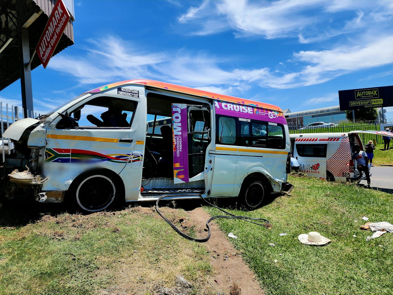 Taxi accident leaves 10 passengers injured | Highway Mail