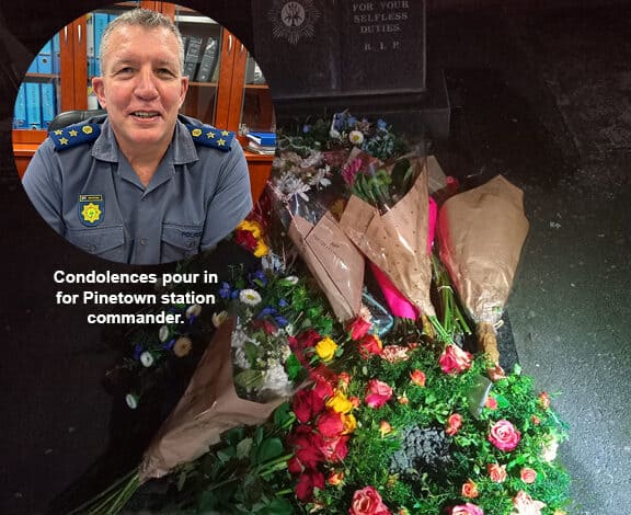 WATCH: Heartwarming tribute for Pinetown SAPS station commander ...