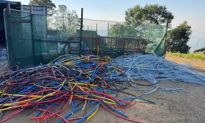 Police recover R700 000 worth of stolen copper in Botha's Hill ...