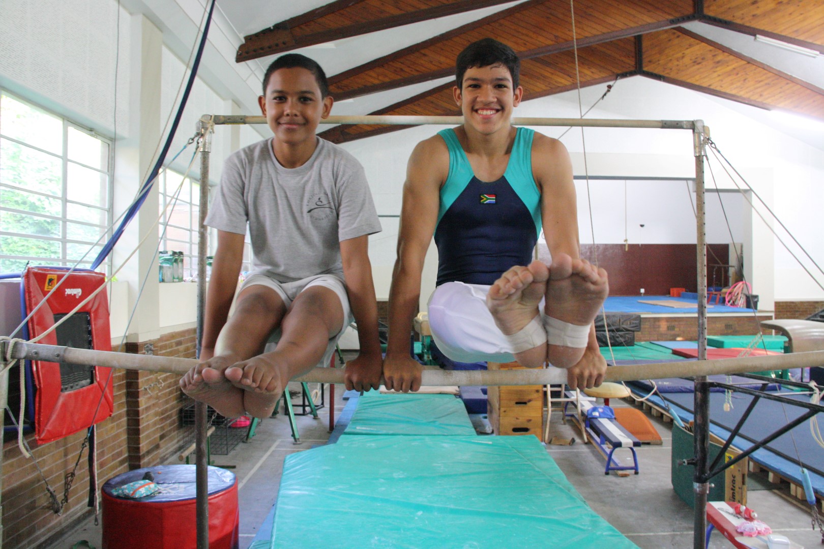 Gymnastics duo shine at champs | Northglen News