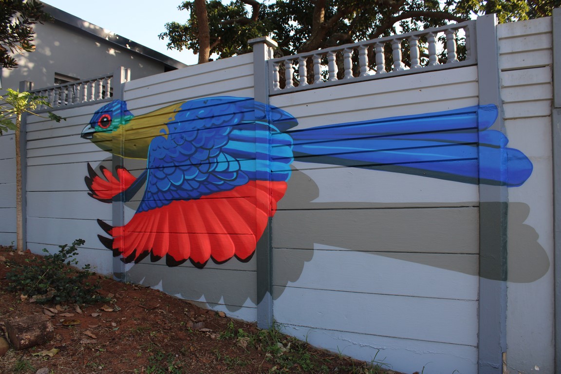 New bird murals at the heart of Durban North | Northglen News