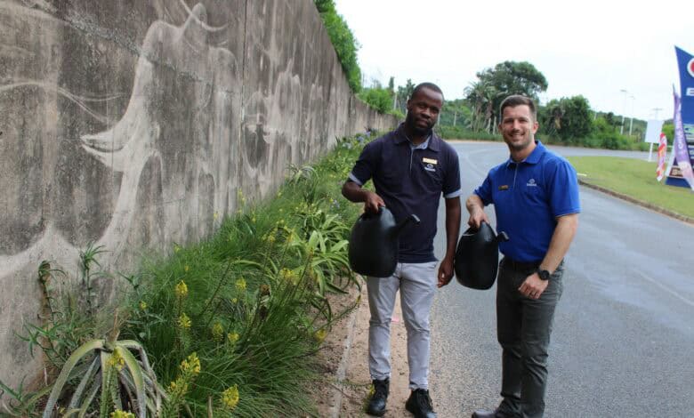 Collaborative green project brightens up Waterkant Road | Northglen News