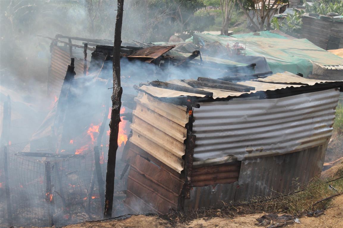 Government blamed for shack fires | South Coast Herald